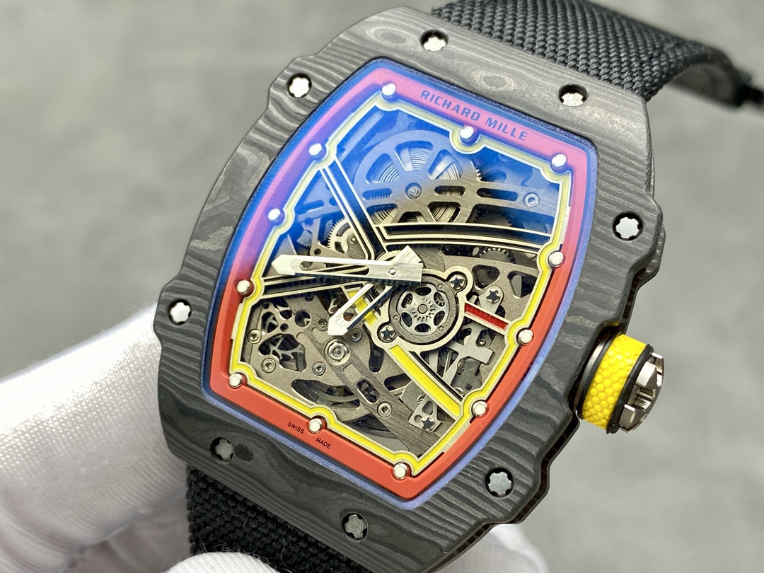 Best Replica Richard Mille RM67-02 Super Clone 47mm Skeleton Dial ...
