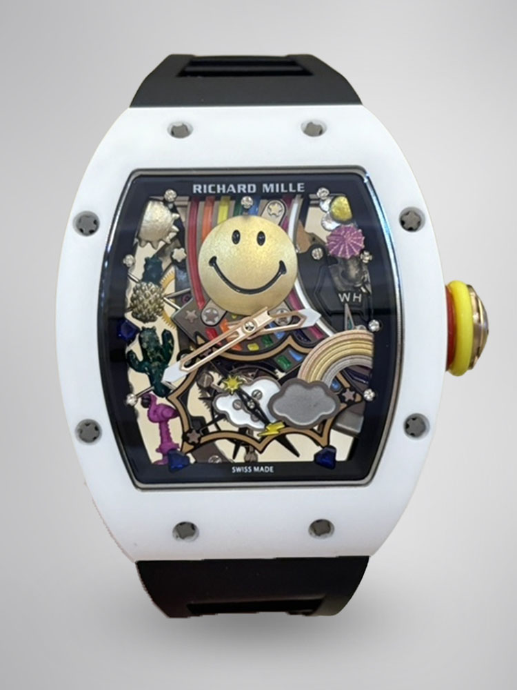 Richard Mille RM 88 Smiley V2 Super Clone Replica Švýcarský automatický ...