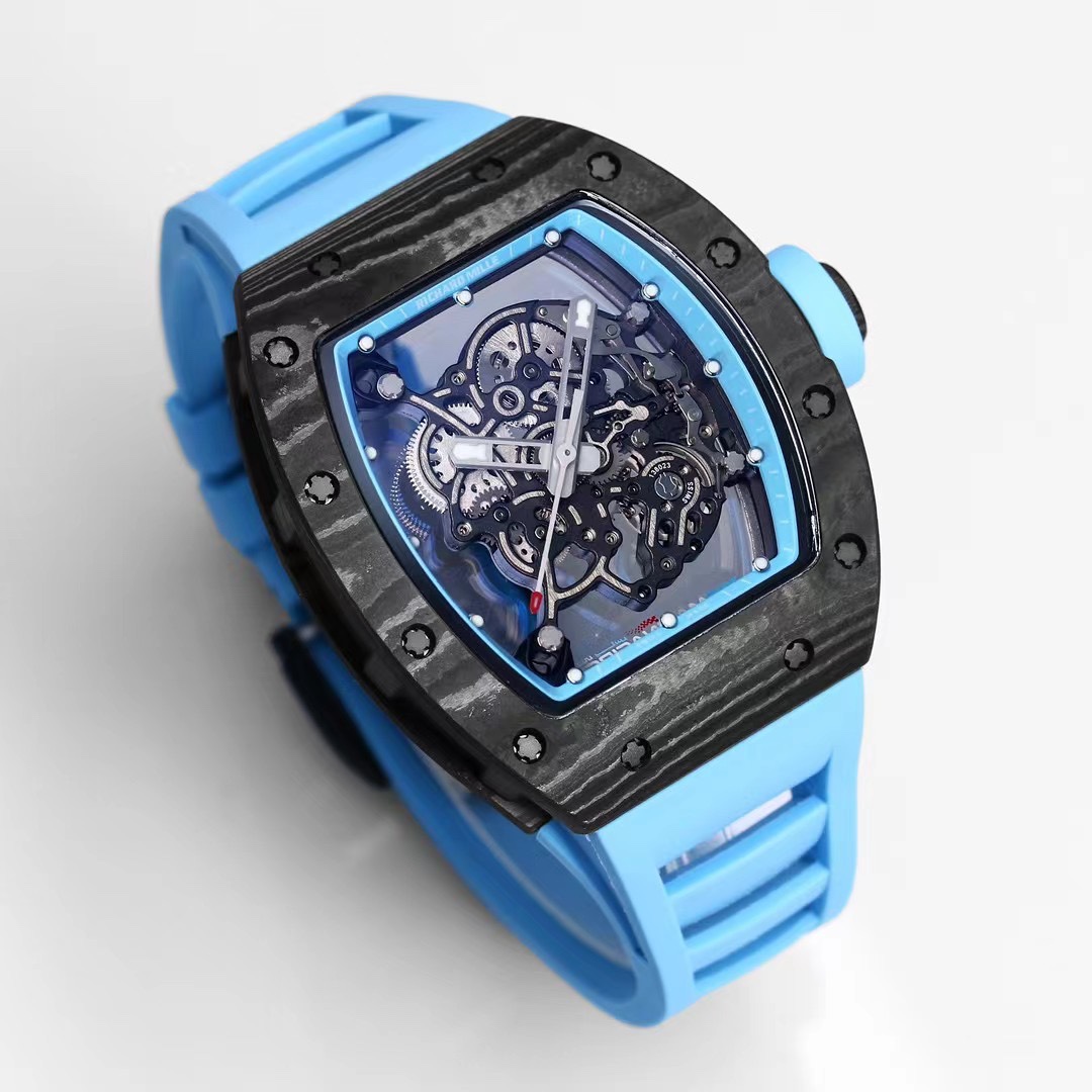 Replica Richard Mille RM 055 Carbon Fiber Men's Watch: A Masterpiece of ...