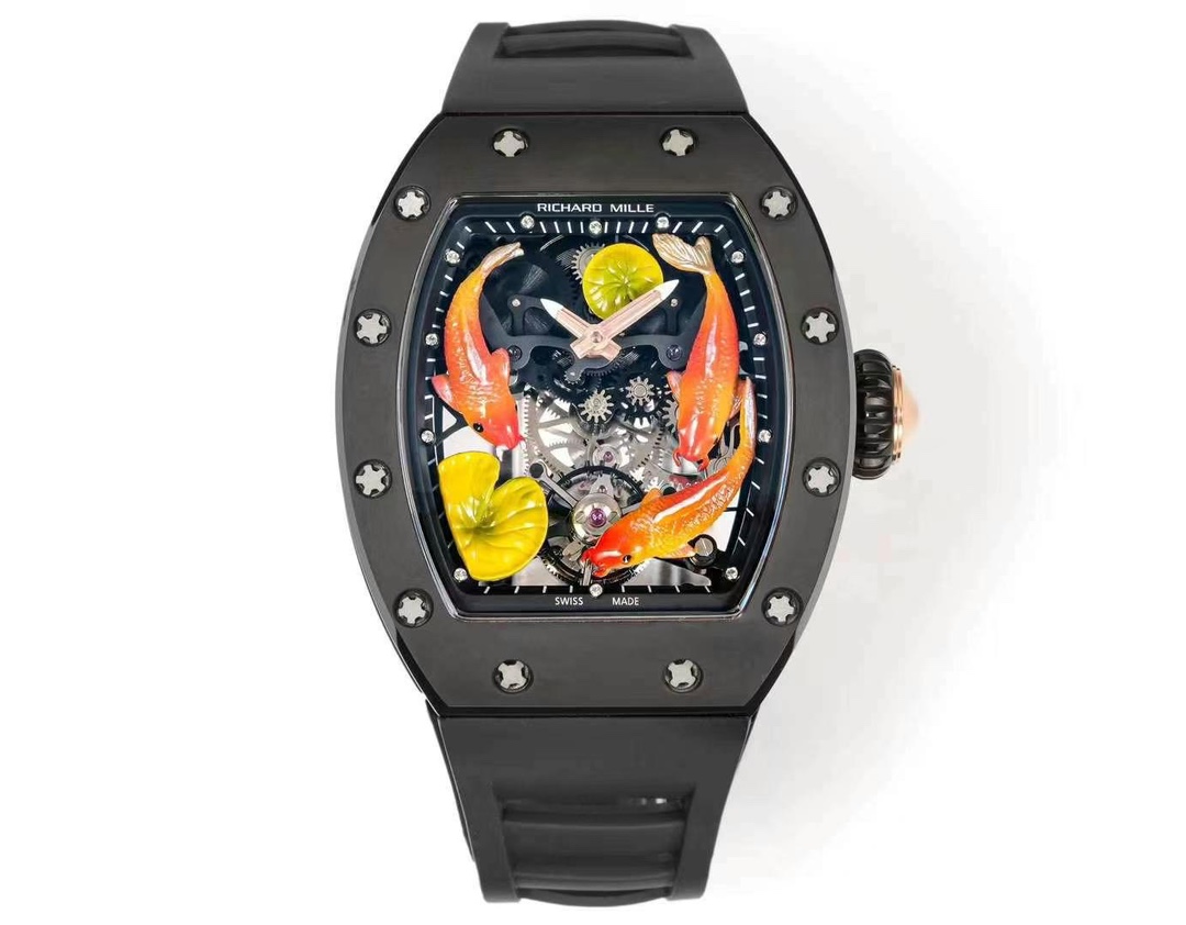 Richard Mille RM S10 Koi Tourbillon Replica Watch Limited Edition