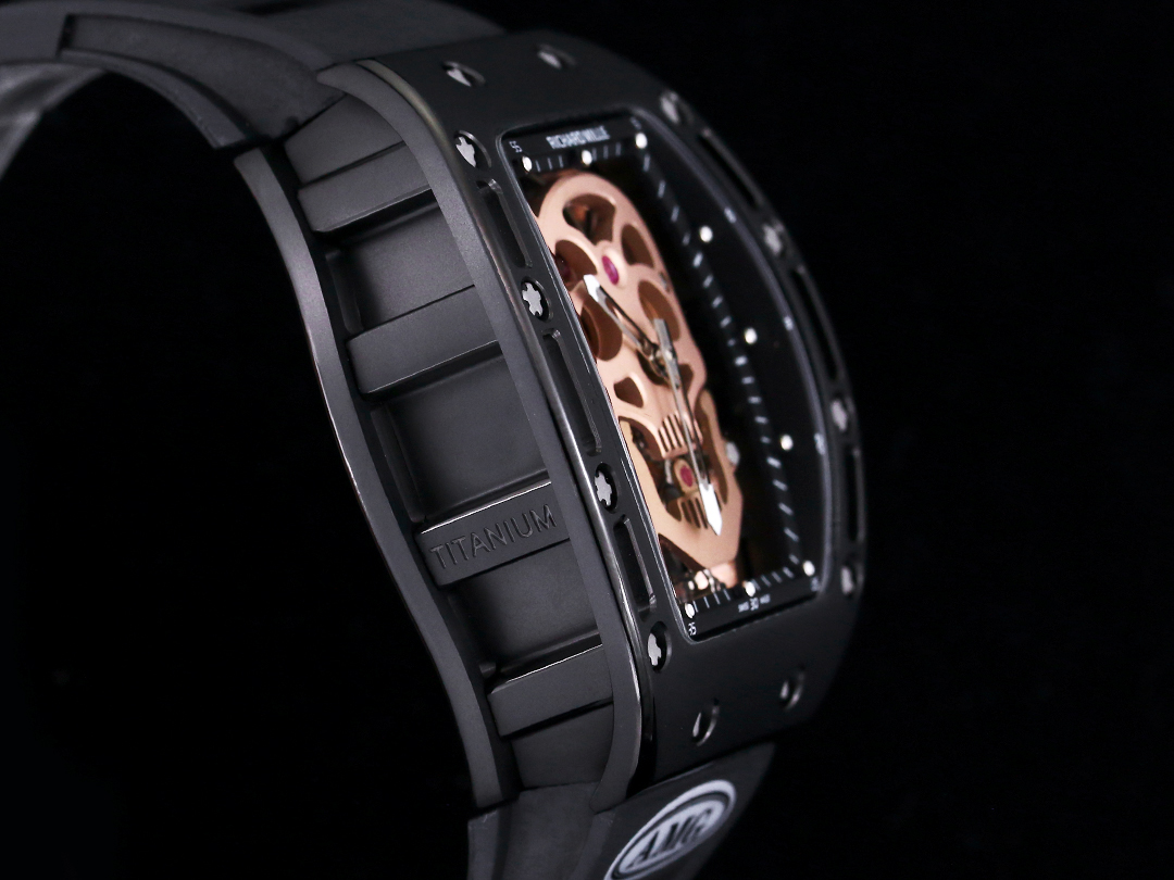 Replica Richard Mille RM052 Skull Tourbillon Super Clone Watch 43mm ...