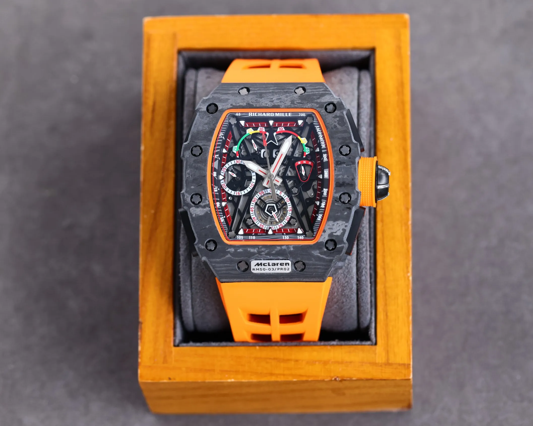 Richard Mille RM 50-03 McLaren Replica Tourbillon Chronograph – Super ...